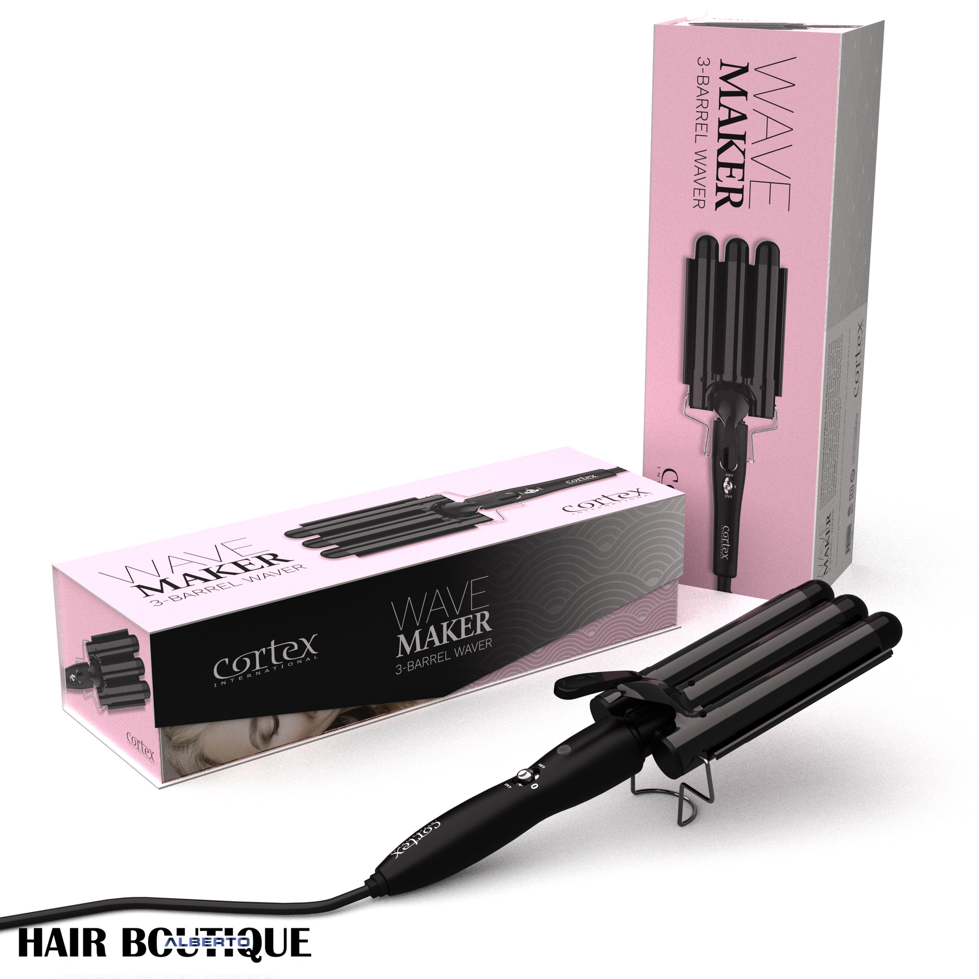 CORTEX WAVE MAKER מסלסל 3 גלים - אלברטו הייר בוטיק - Alberto Hair Boutique